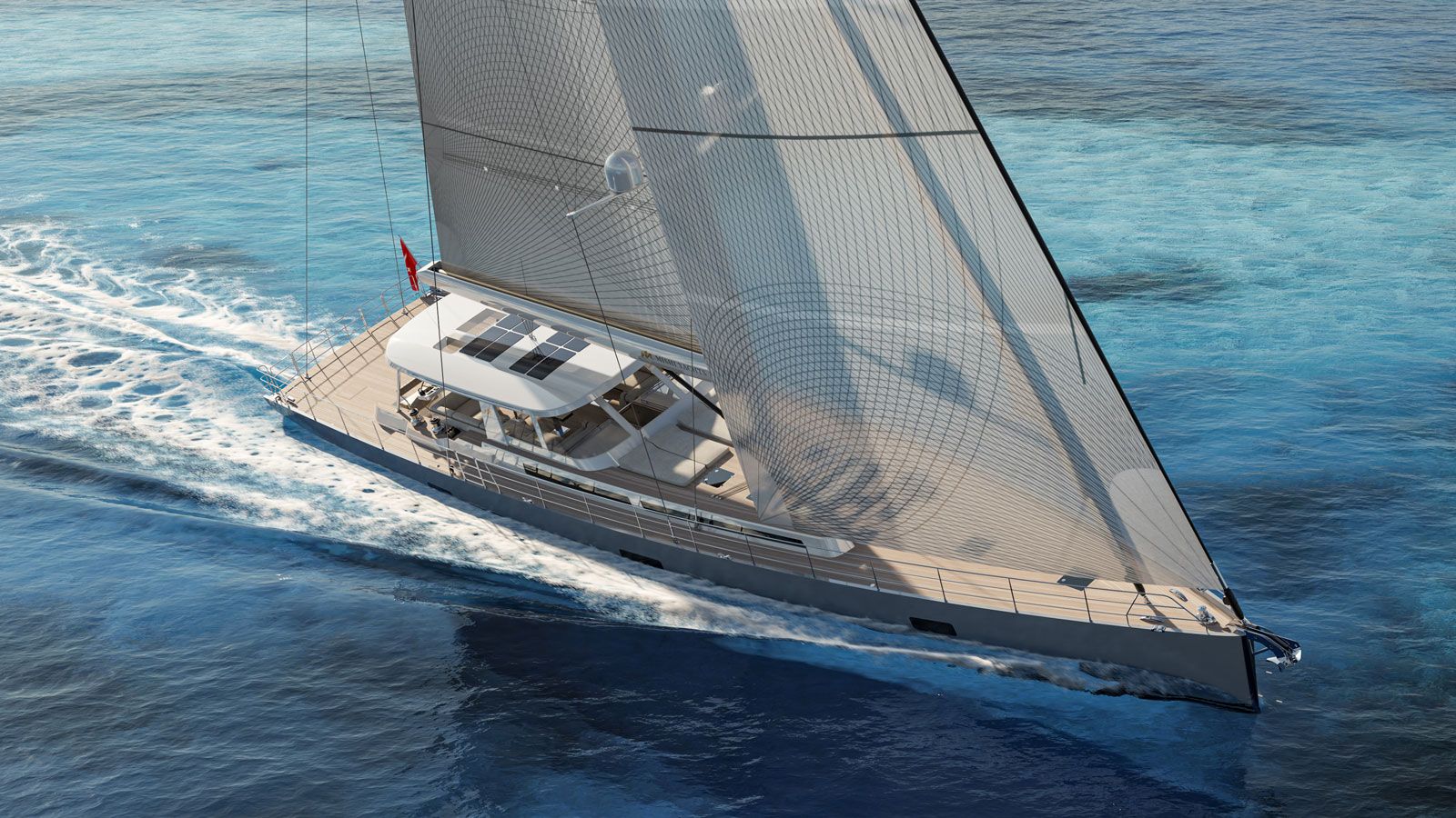 Mishi Yachts releases interior renderings of 31m sailing yacht model ...